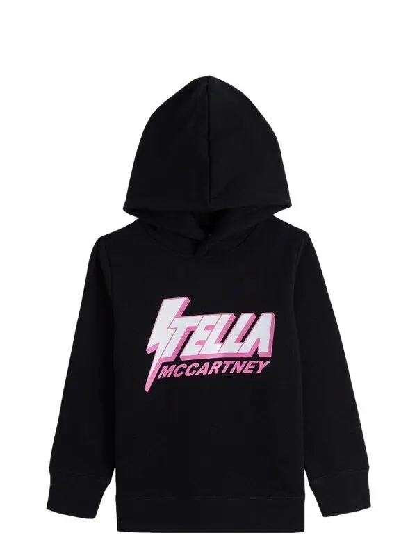 Stella McCartney Logo Print Hoodie - Black