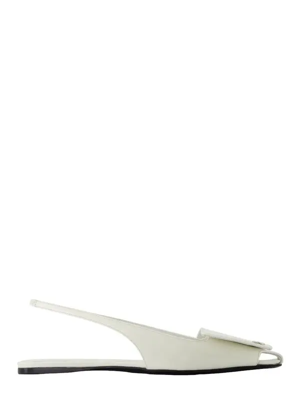 COURREGES Iced Fold Sandals - Heritage White