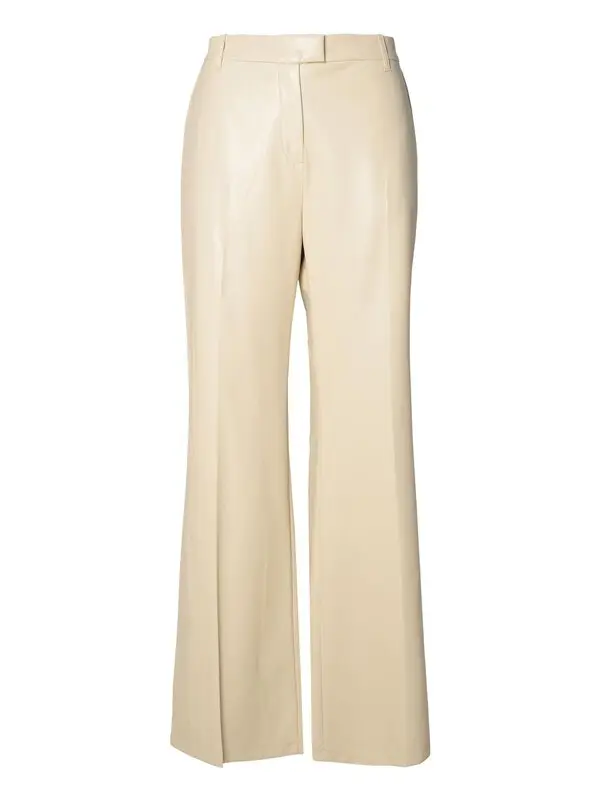 STAND STUDIO Belt Loop Casual Pants - Nude