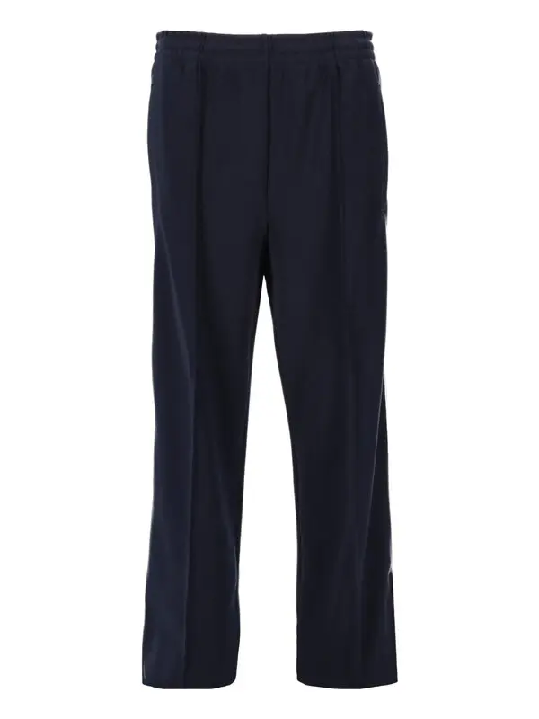Miu Miu Elasticated Waistband Pleated Trousers - Black