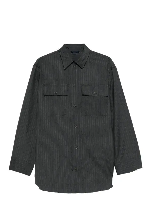 Soeur Filipa Striped Shirt - Black