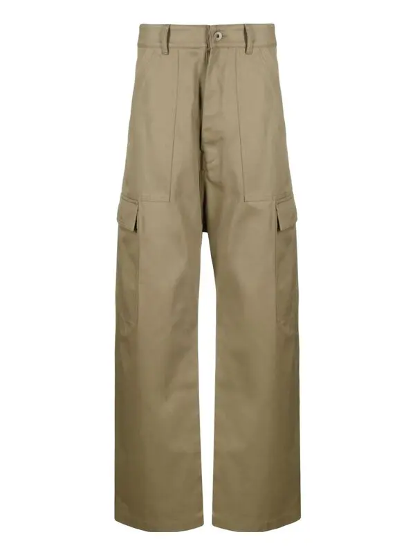Rick Owens Straight-leg Cargo Trousers - Nude