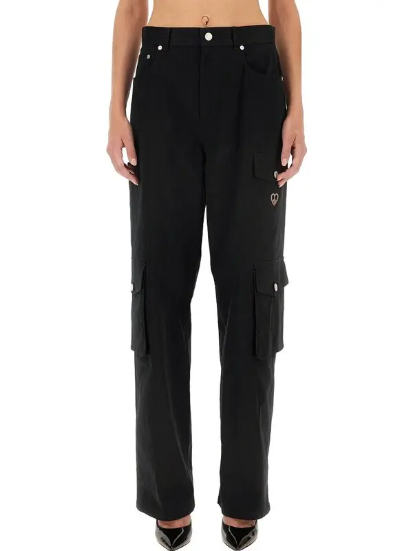 Moschino Cargo Pants - Black