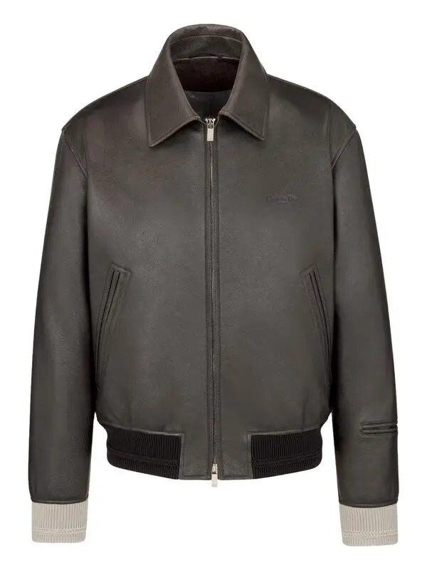 Dior Couture Zip-up Long-sleeved Jacket - Black