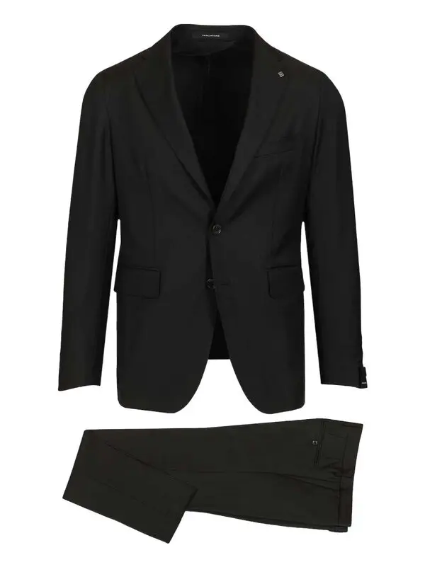 Tagliatore Two-piece Single-breasted Suit - Black
