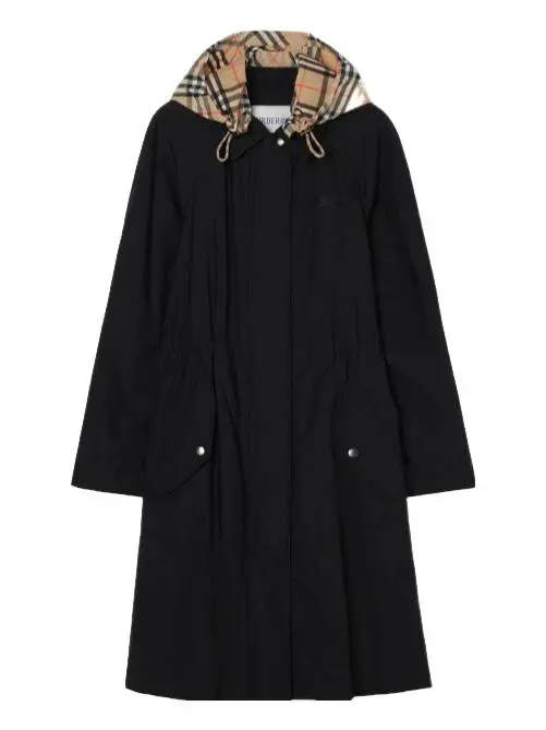 Burberry Newbury Hooded Parka - Black