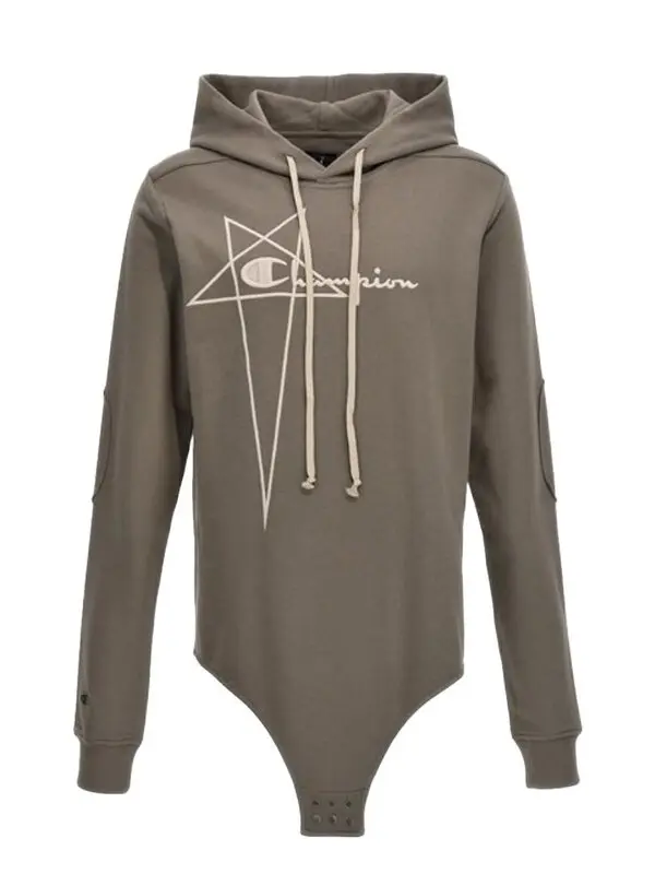 Rick Owens Logo Jumpsuit - Gray