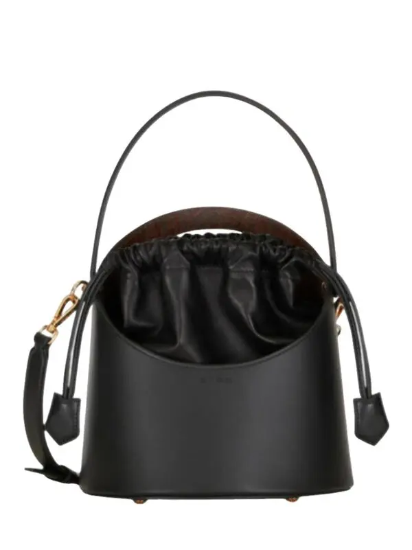 Etro Drawstring Bucket Bag - Black