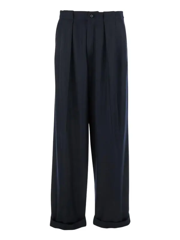 Dolce & Gabbana Pleated Trousers - Blue