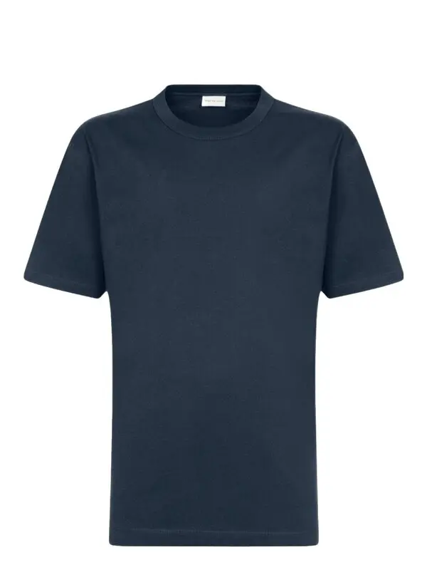 Dries Van Noten Crewneck Short-sleeved T-shirt - Navy