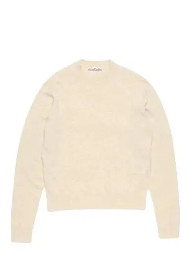 Acne Studios Long-sleeved Crew Neck Pullover - Nude