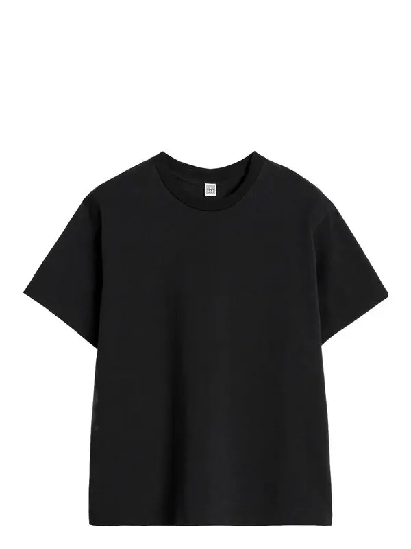TOTEME Crewneck T-shirt - Black