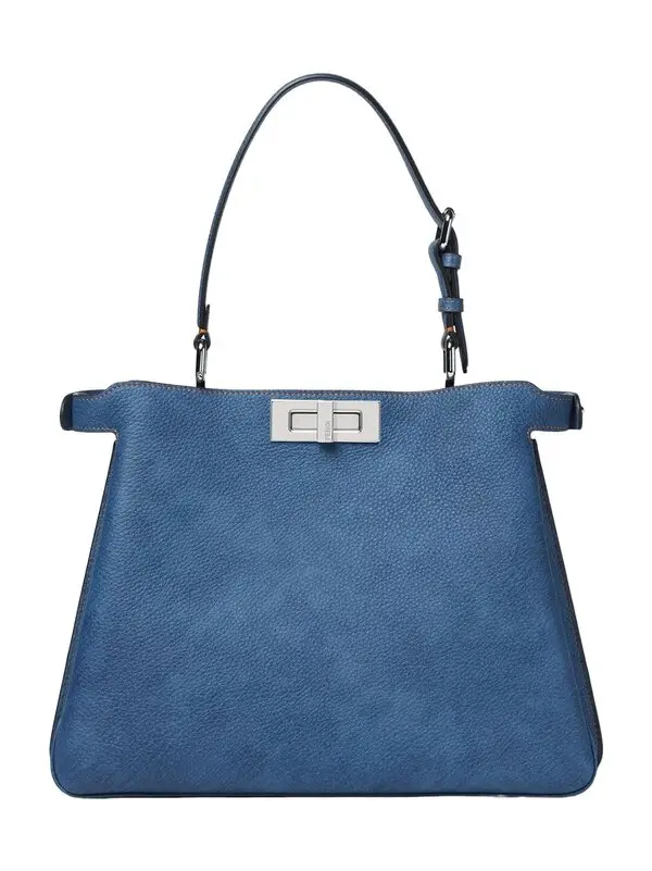 Fendi Peekaboo Soft Medium Tote Bag - Blue