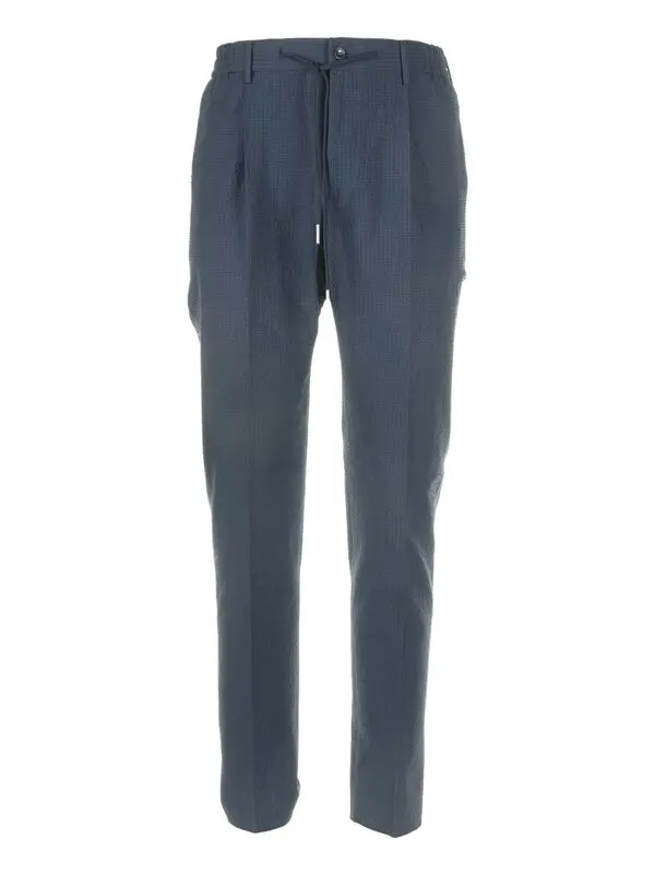 Tagliatore Drawstring Trousers - Blue
