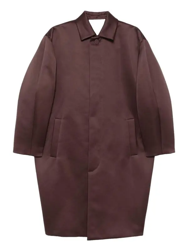 Philosophy Di Lorenzo Serafini Long Sleeve Coat - Red