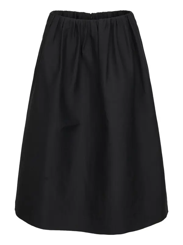 TOTEME Gathered Evening Skirt - Black