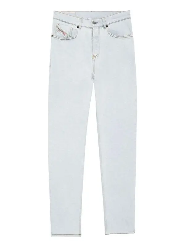 DIESEL® Regular Fit Straight-leg Jeans - White
