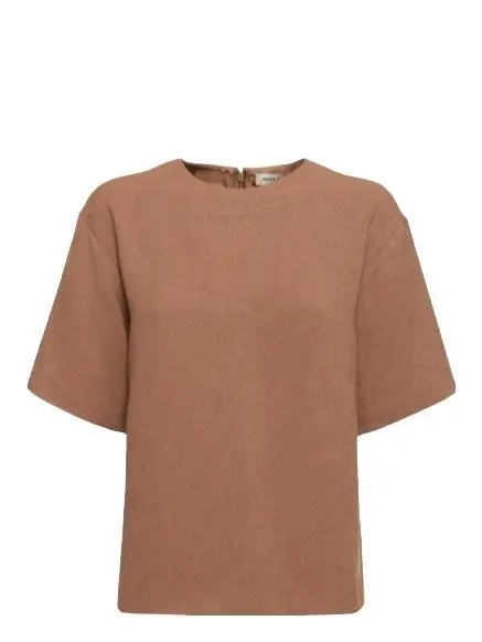 ANINE BING Crepe Coat - Brown