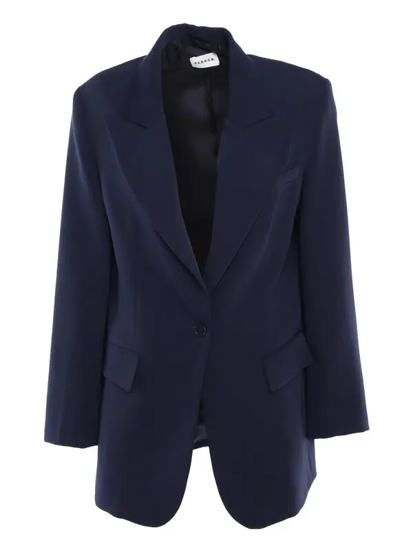 P.a.r.o.s.h Single-breasted Tailored Blazer - Black