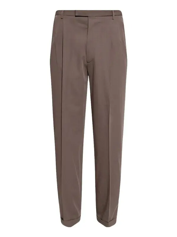 Gucci Straight Leg Trousers - Brown