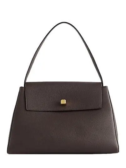 Khaite Flap Handbag - Black