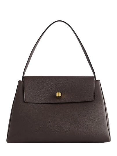 Khaite Flap Handbag - Black