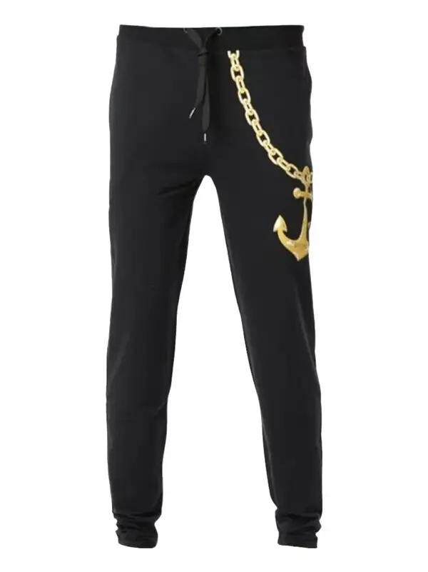 Moschino Printed Sweatpants - Black