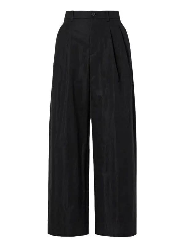 Wardrobe.NYC Wide-leg Chino Trousers - Black
