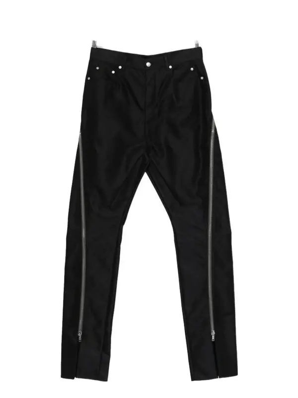 Rick Owens Bolan Banana Straight Leg Pants - Black