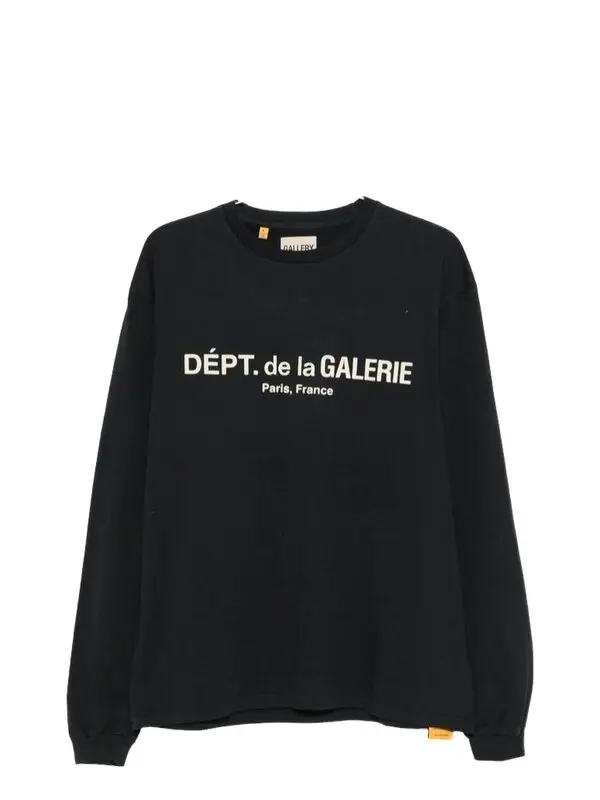 GALLERY DEPT. French Logo Long-sleeved T-shirt - Black