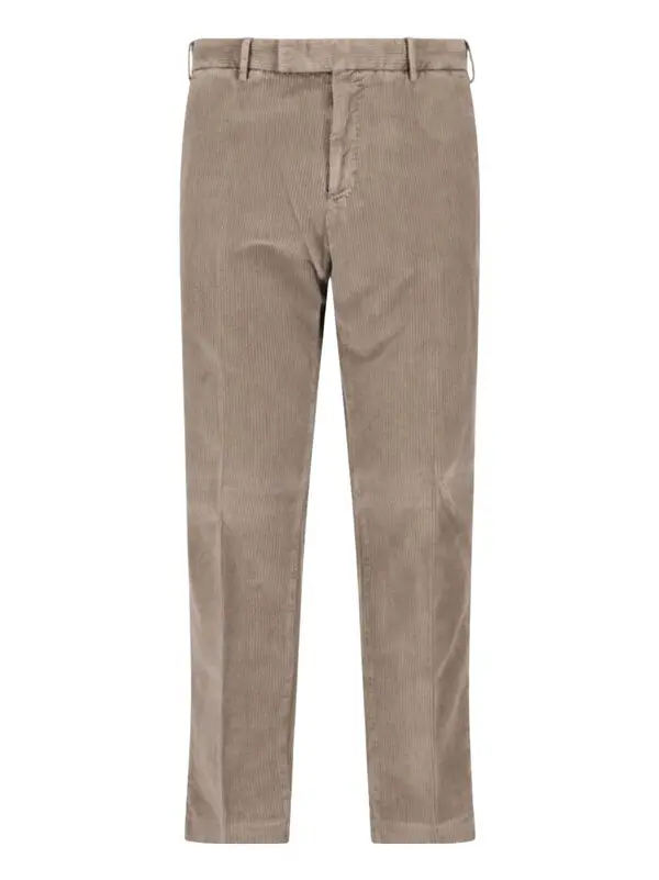 PT TORINO Rebel Corduroy Trousers - Nude