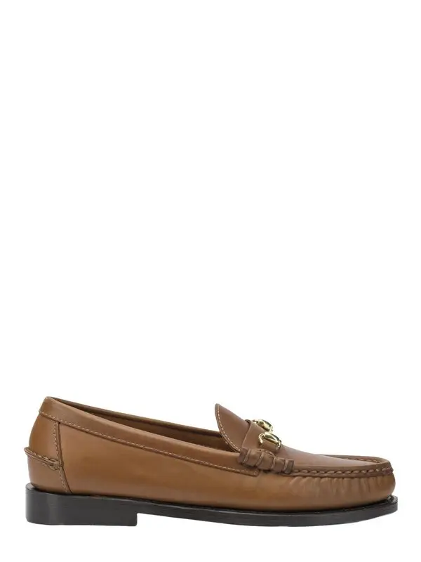 SEBAGO Horsebit Leather Loafers - Brown