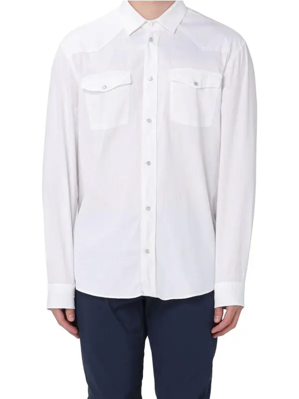 DONDUP Yoke-design Shirt - White