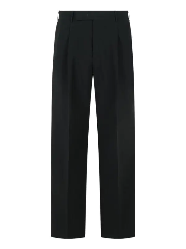 PT TORINO Quindici Pleated Trousers - Black