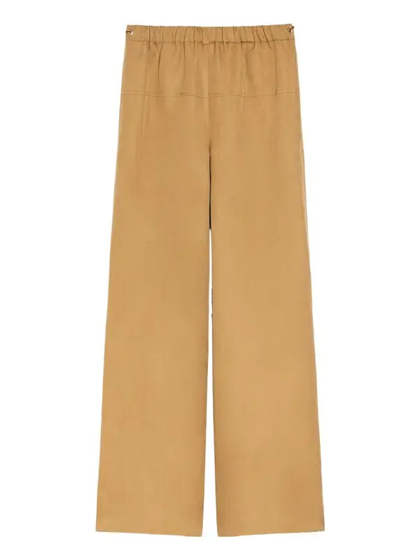 Max Mara Onore Wide-leg Pants - Caramel