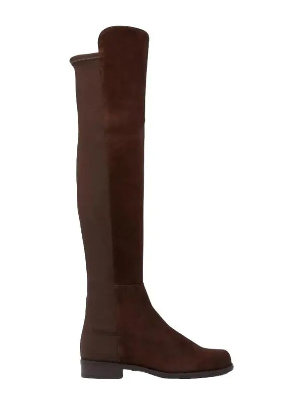 STUART WEITZMAN Knee-high Round Toe Boots - Brown