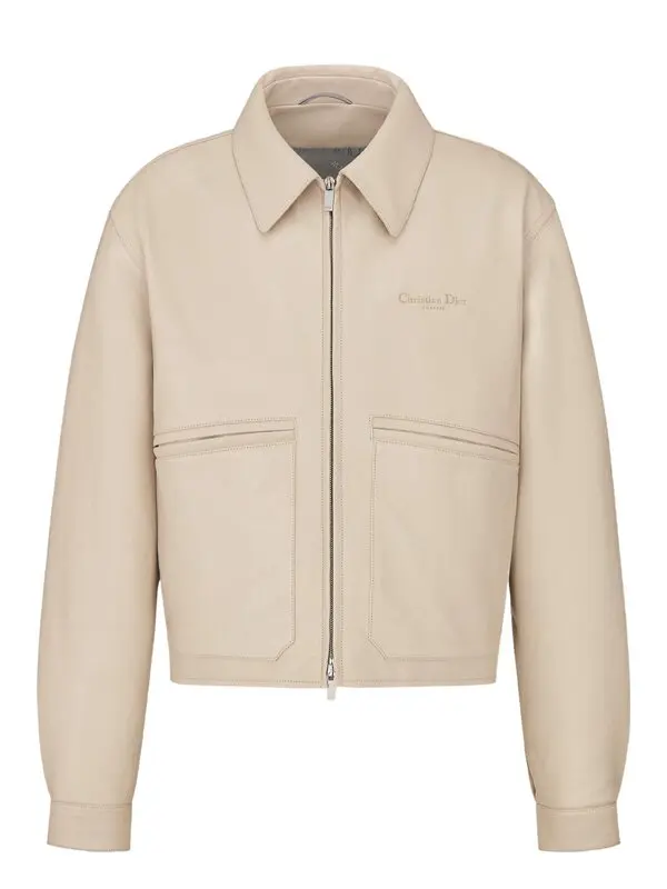 Dior Zipped Jacket - Beige