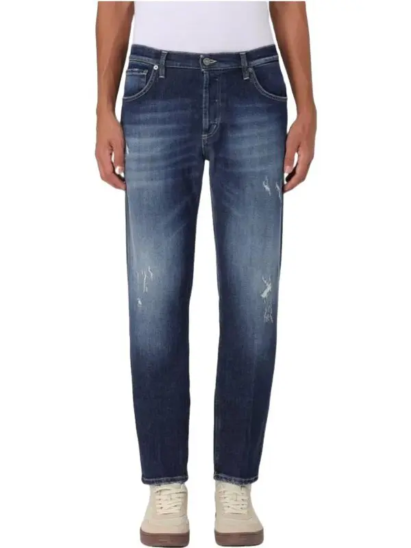 DONDUP Five-pocket Denim Trousers - Blue