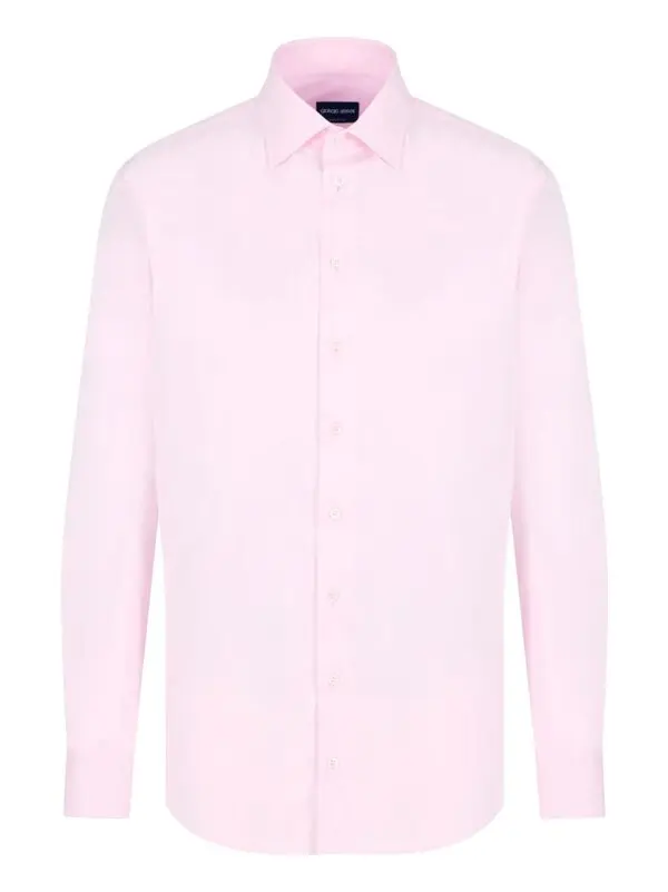 Giorgio Armani Cotton Shirt - Pink