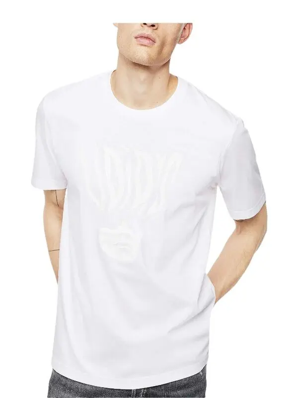 DIESEL® Logo Short-sleeved T-shirt - White