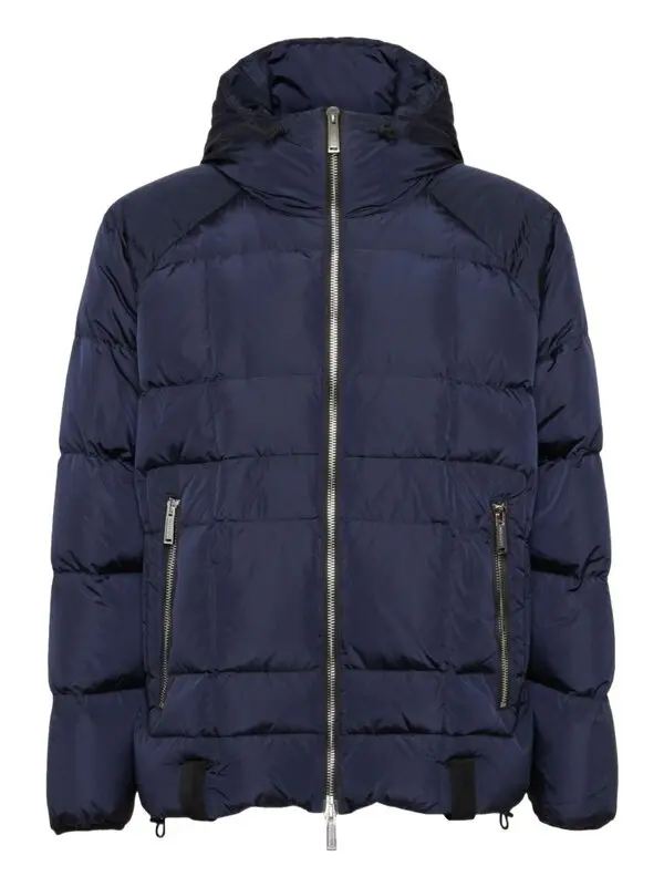 Dsquared2 Hooded Puffer Jacket - Black