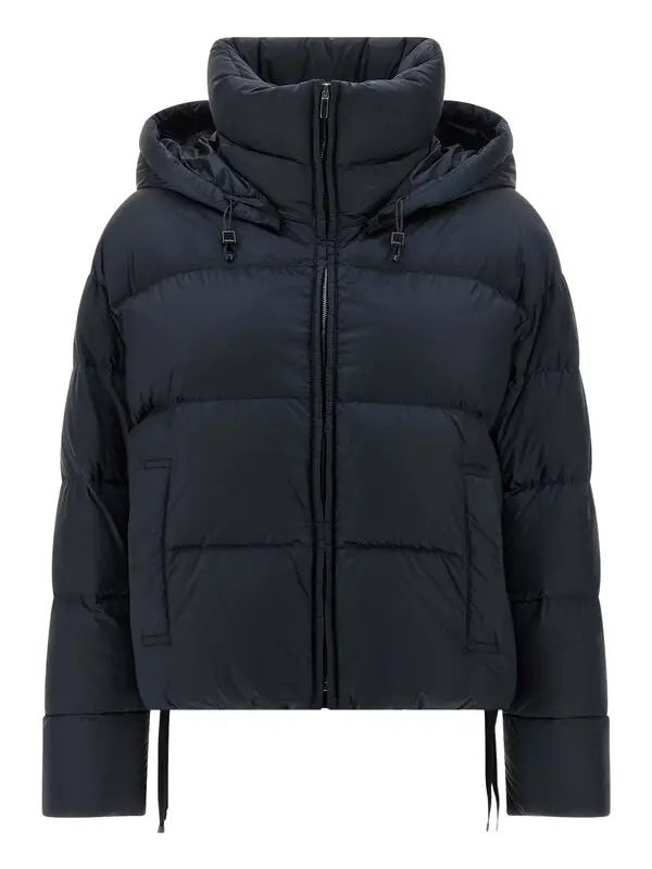 Max Mara Trebi Quilted Down Jacket - Black