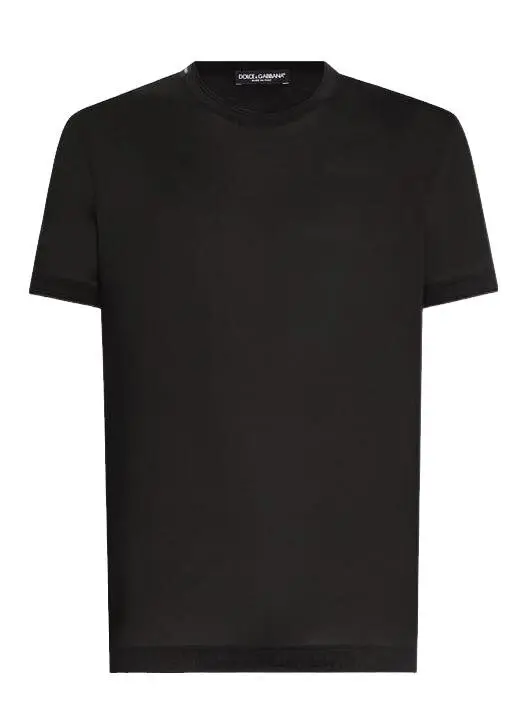 Dolce & Gabbana Dolce Gabbana Short-sleeved T-shirt - Black