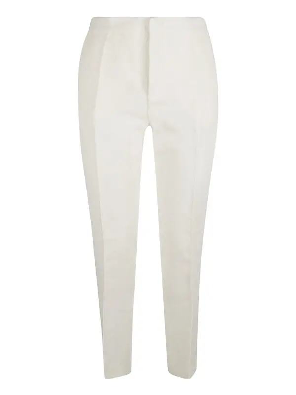 Fabiana Filippi Regular Fit Tailored Trousers - White