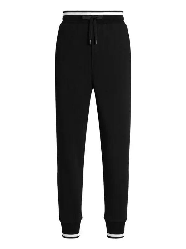 Dolce & Gabbana Drawstring Track Pants - Black