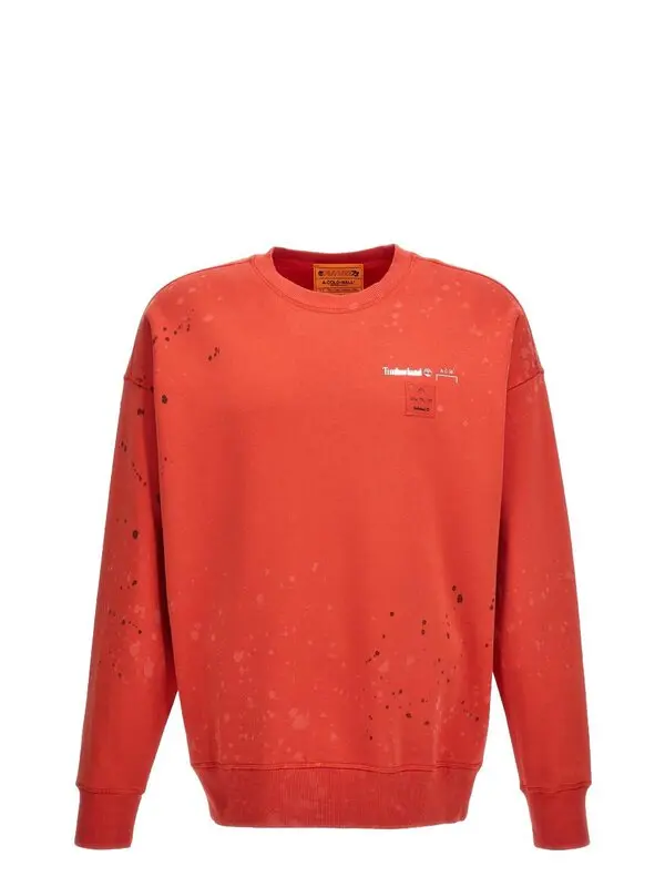 A-COLD-WALL* Crewneck Sweatshirt With Logo Patch - Red