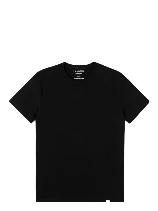 LES DEUX Basic T-shirt - Black