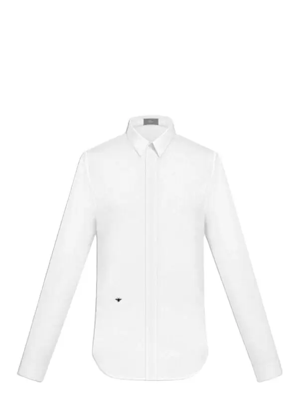 Dior Bee Embroidered Long-sleeved Shirt - No