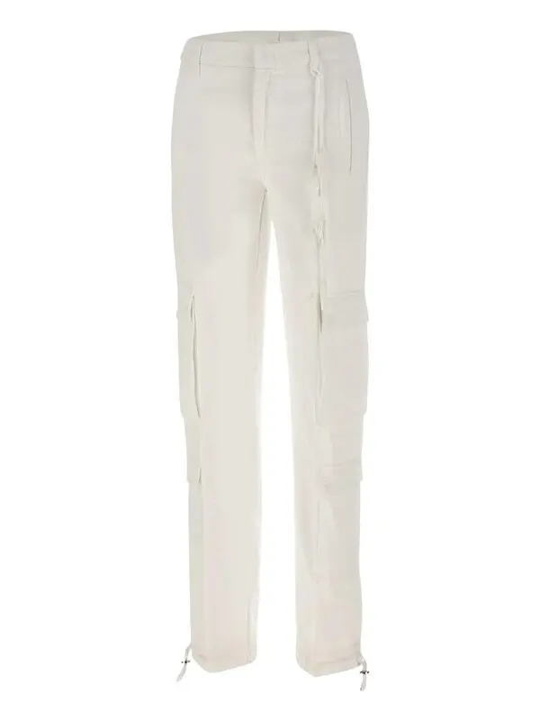 DONDUP Amber Cargo Pants - White