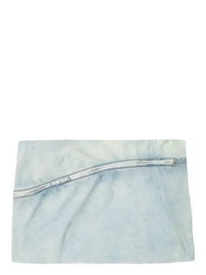 DIESEL® De-clot-s1 Denim Mini Skirt - Light Blue